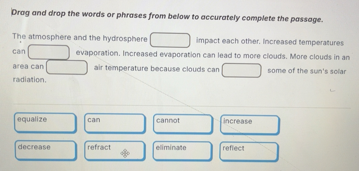 Solved: Drag and drop the words or phrases from below to accurately ...