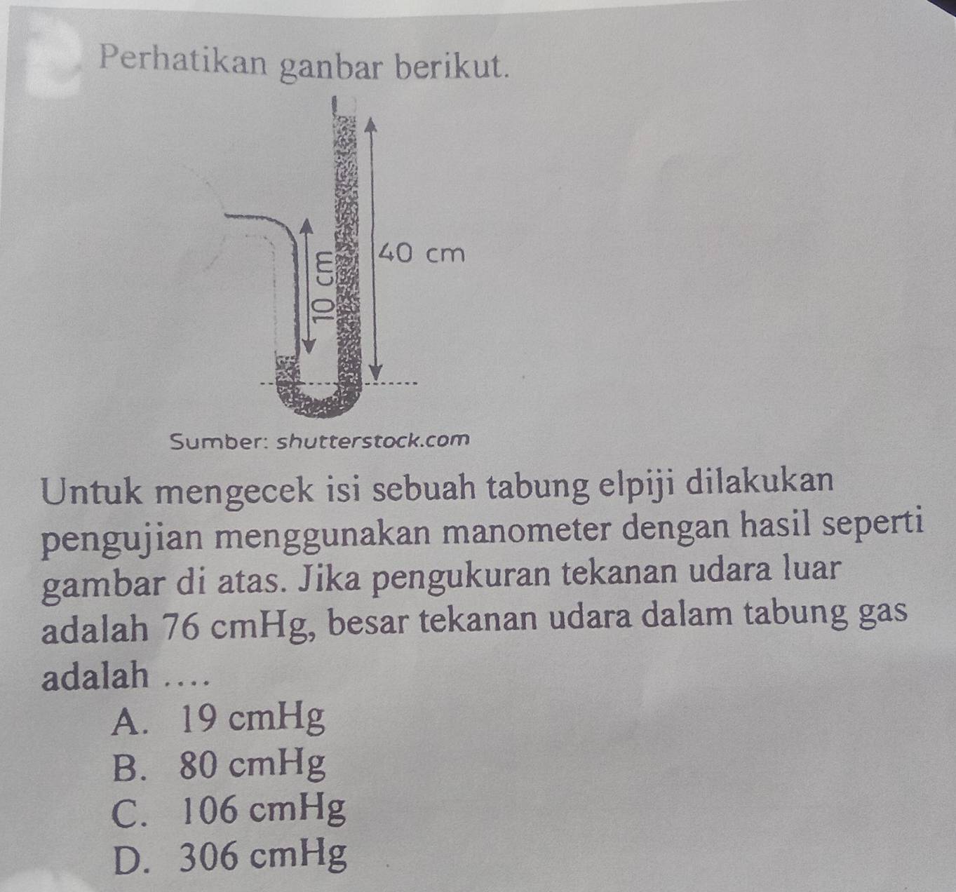 Telah dijawab:Perhatikan ganbar berikut. Sumber: shutterstock.com Untuk ...
