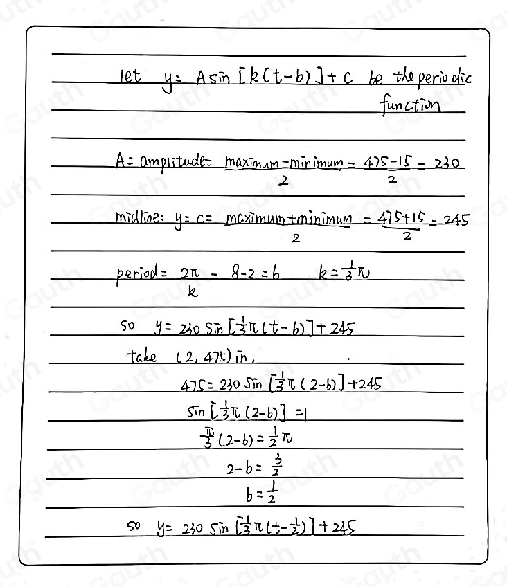 Solved: Brayden takes a trip to an amusement park and rides a Ferris ...