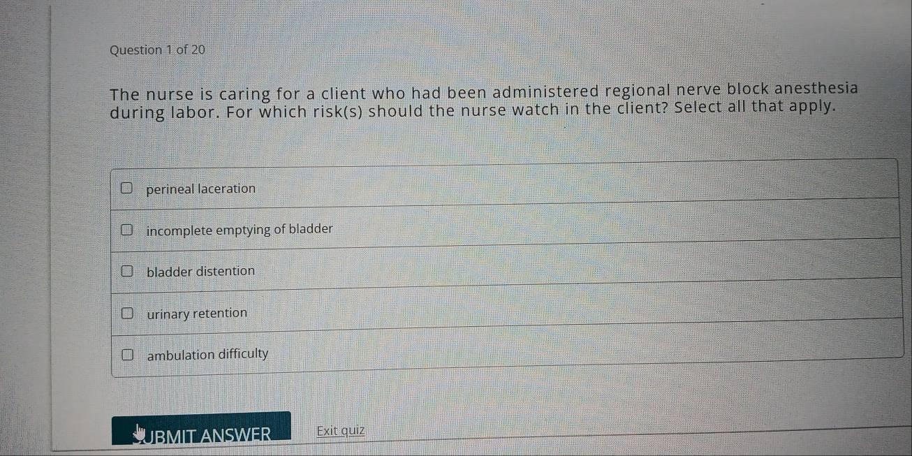 Solved: The nurse is caring for a client who had been administered ...