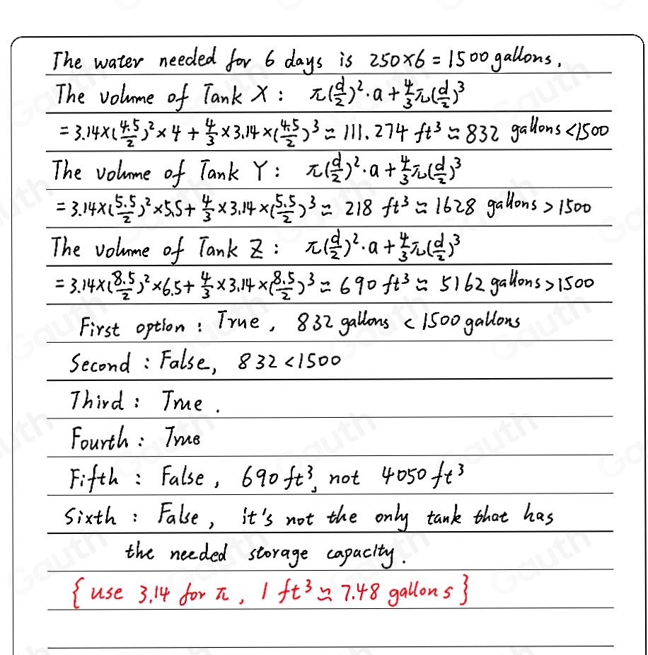 Solved: To store rainwater for his garden, Julian is designing a large ...