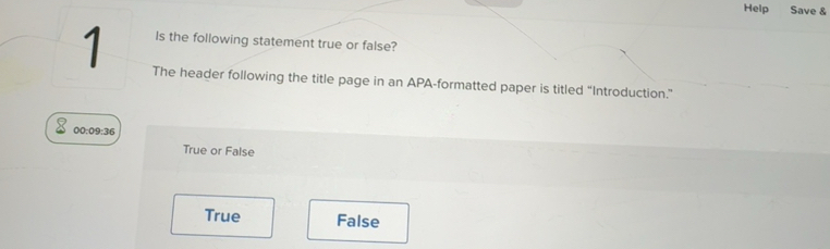 تم الحل:Help Save & 1 Is the following statement true or false? The ...