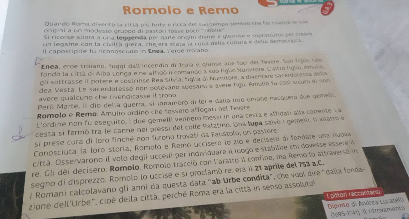 Risolto:Romolo e Remo Quando Roma diventò la città più forte e ricca ...
