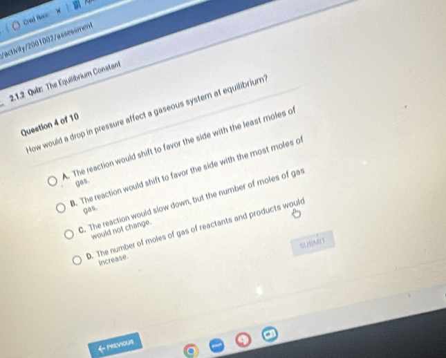 Solved: activity/2001002/assessment Crad Rocn 2.1.2 Quiz: The ...