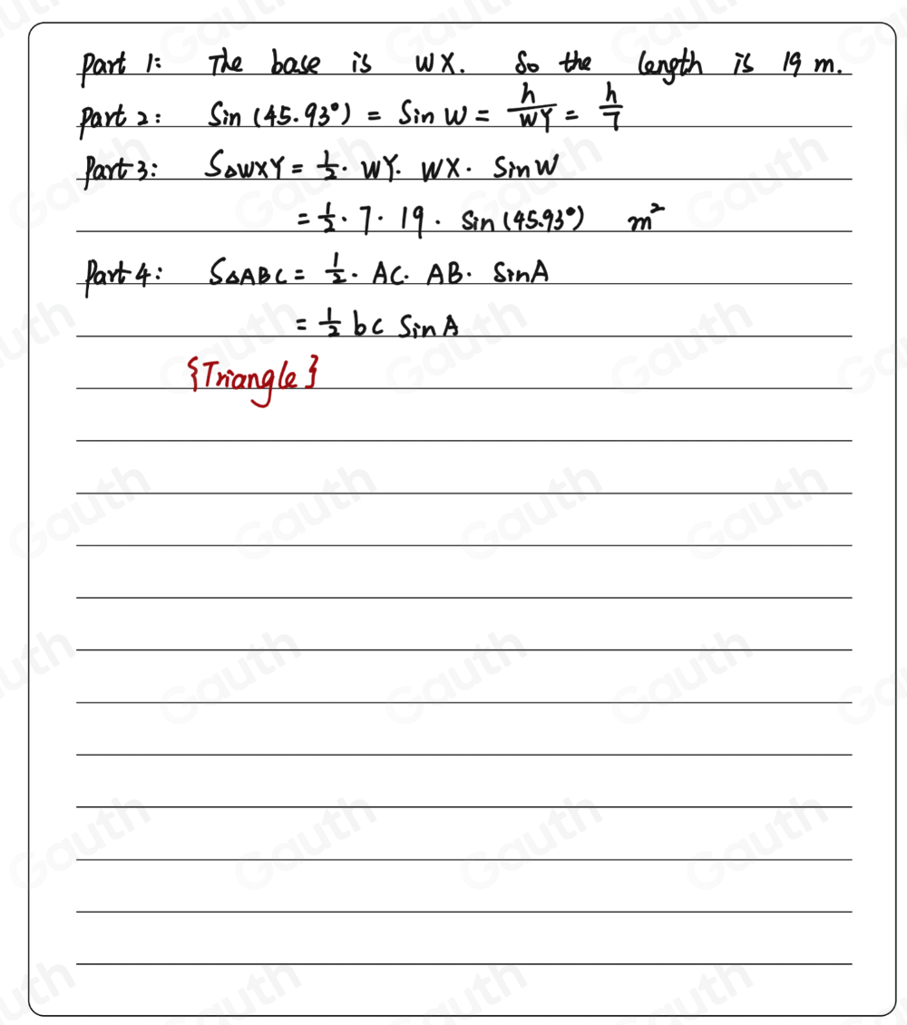 Solved: Use WXY , as needed, to complete the given parts.. Part 1： Let ...