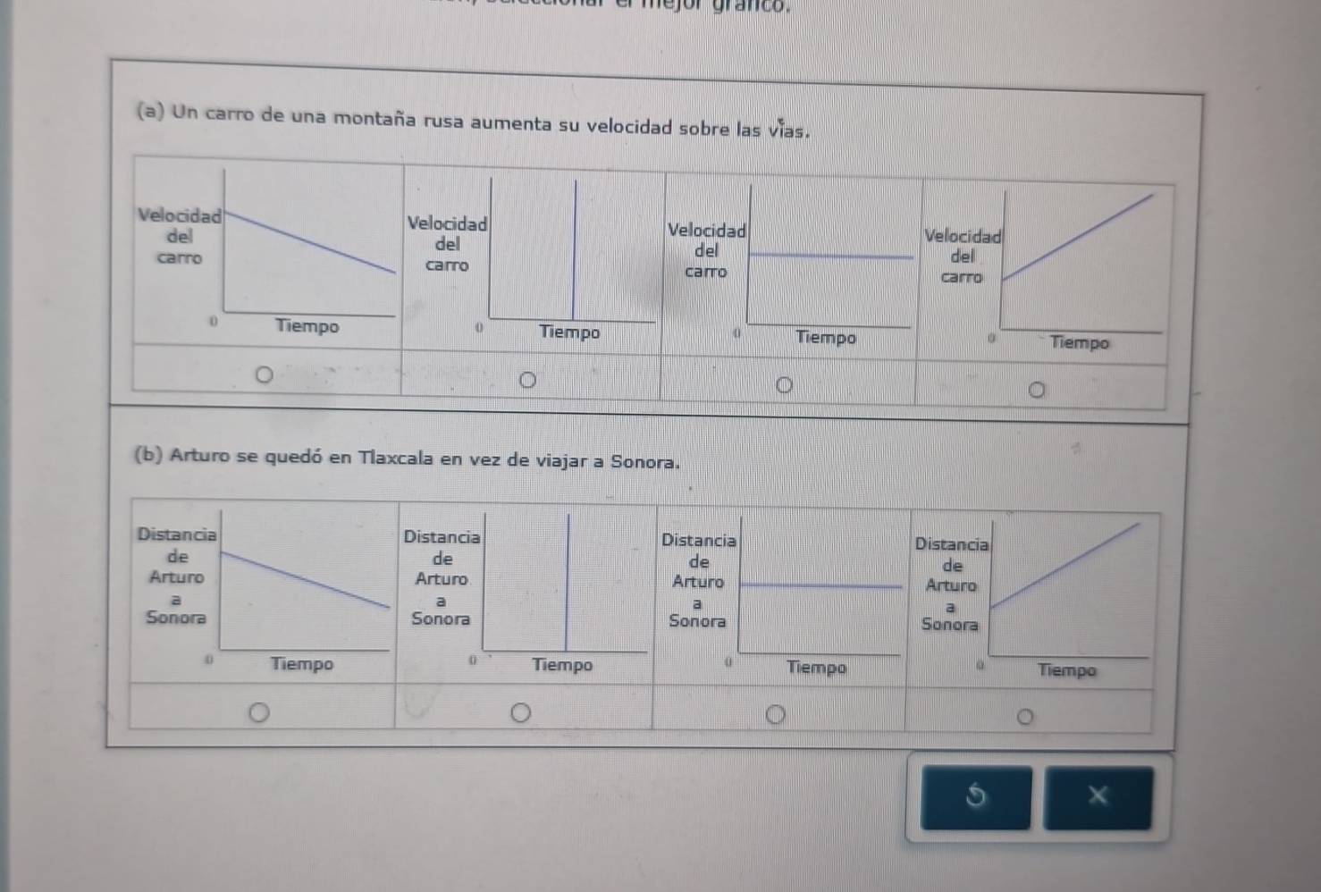 Resuelto:ejor granco. (a) Un carro de una montaña rusa aumenta su ...