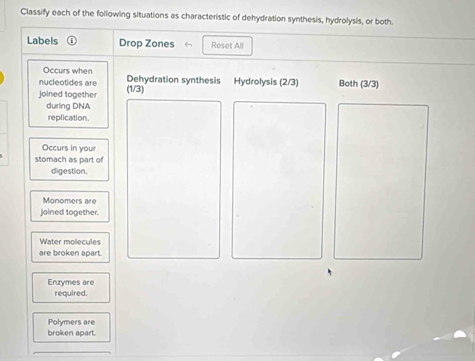 Solved: Classify each of the following situations as characteristic of ...