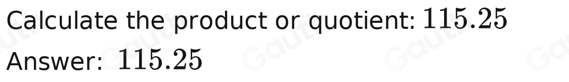 Solved: Work out 461/ 4. Give your answer as a whole number and a ...