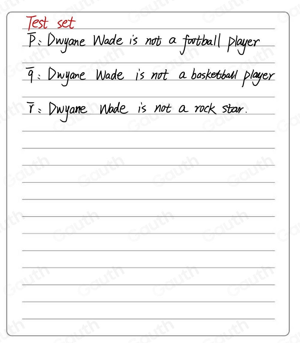 Solved: In exercises 7 to 9 .Write each sentence in symbolic form. Use ...