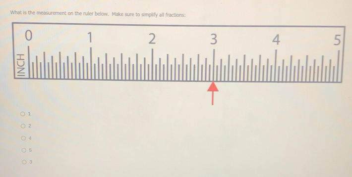 Solved: What is the measurement on the ruler below. Make sure to ...