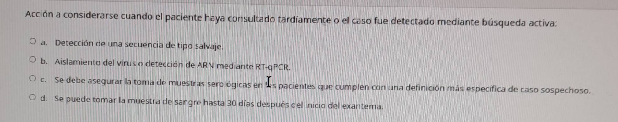 Resuelto:Acción a considerarse cuando el paciente haya consultado ...