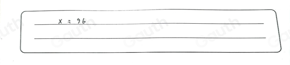 Solved: Find the approximate value of 'x'. a 88.54 [Math]