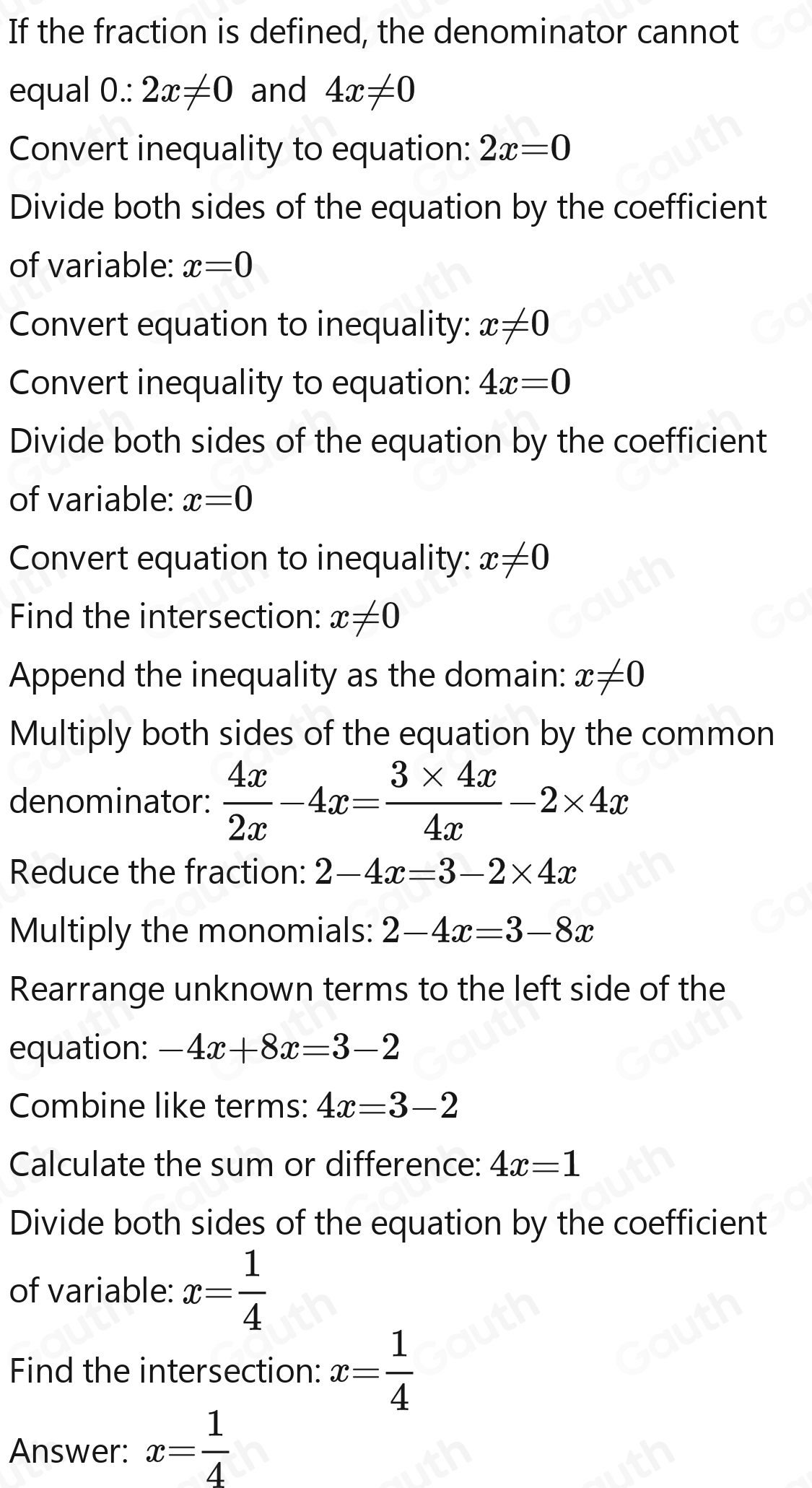 Solved: Determine whether the given equation is an identity, a ...