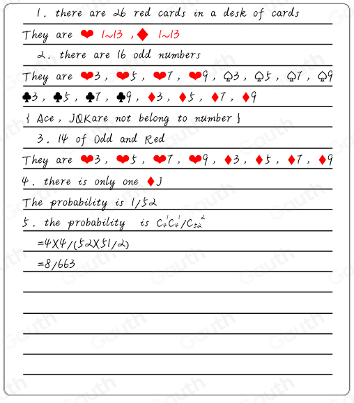 Solved: Activity 3: Play with a deck of cards Here is an example set of ...
