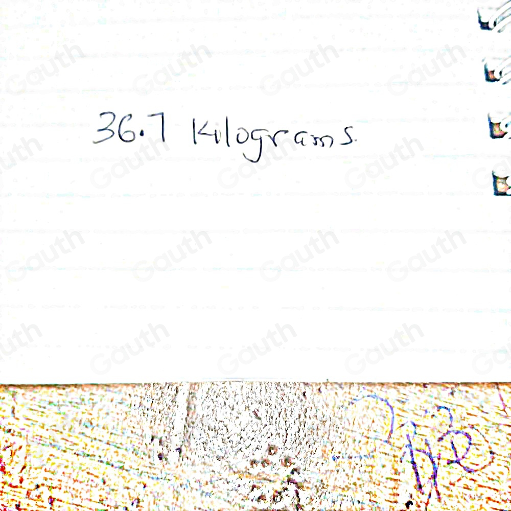 Solved: The formula shown relates the mass, M , in kilograms, to the ...