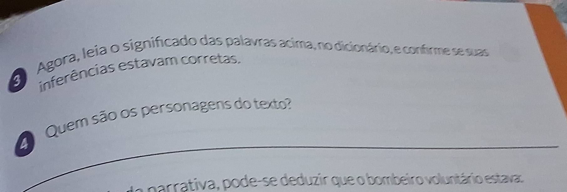 Resolvido:Agora, leia o significado das palavras acima, no dicionário ...
