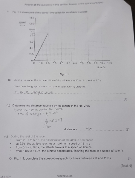 Solved: Answer aff the questions in this section. Answer in the spaces ...