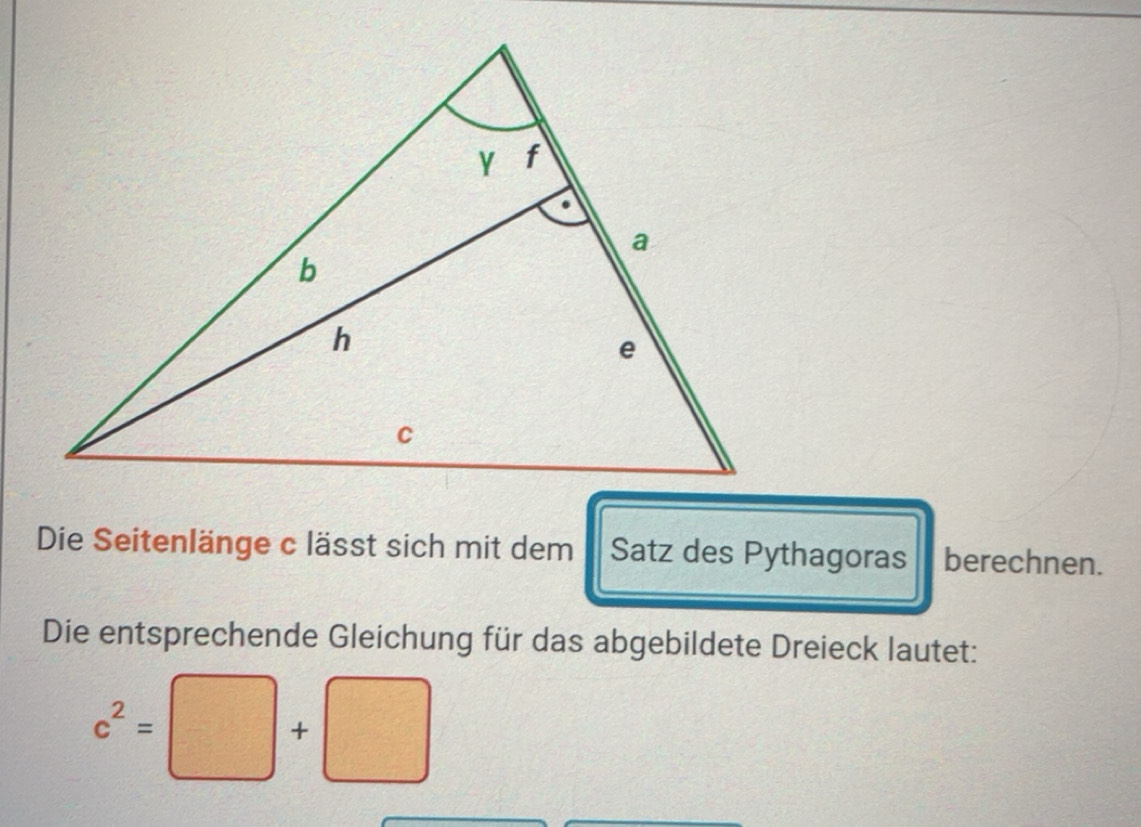 Seitenlange Berechnen Dreieck
