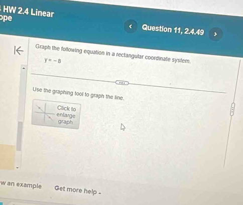 Solved: HW 2.4 Linear ope Question 11, 2.4.49 Graph the following ...