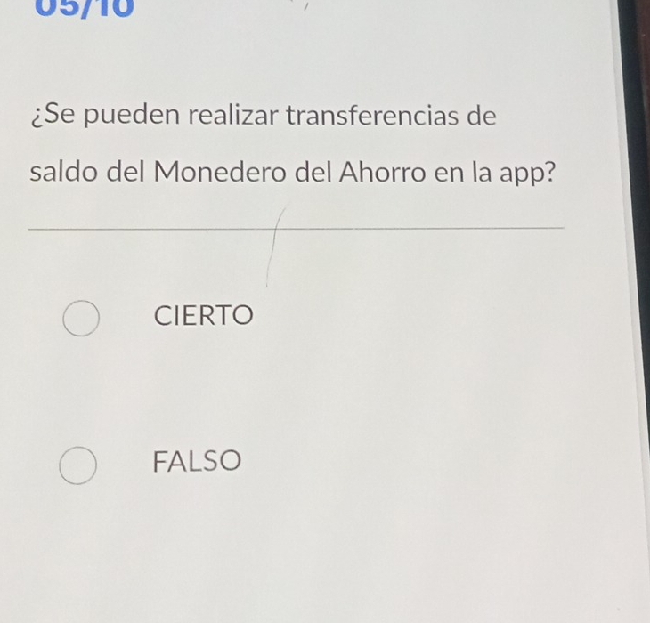 Resuelto:05/10 ¿Se pueden realizar transferencias de saldo del Monedero ...
