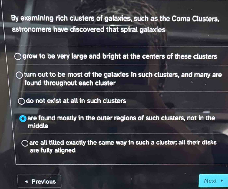 Solved: By examining rich clusters of galaxies, such as the Coma ...