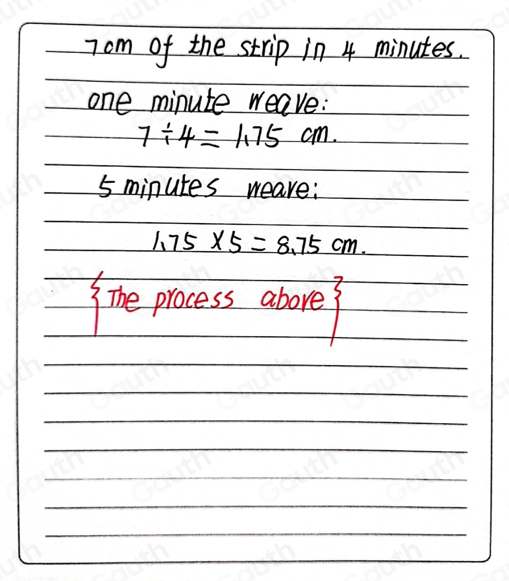 Solved: Ratios with double number lines Nuka is weaving beaded strips ...