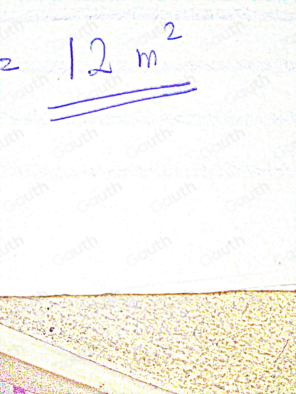 Solved: The diagram shows the dimensions, in meters, of Alice's ...