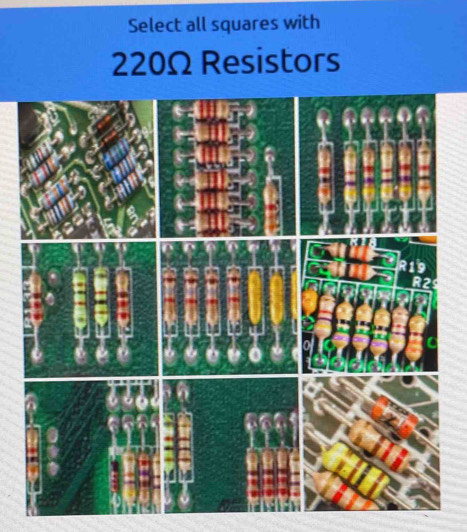Solved: Select all squares with 220Ω Resistors [Physics]