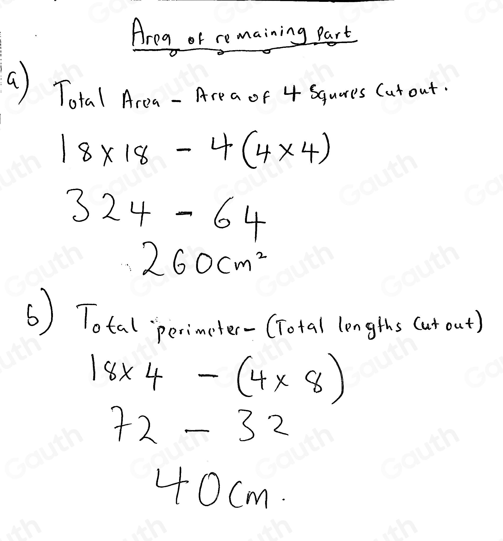 Solved: Area and Perimeter of Composite Figures (Basic) 4. The figure ...