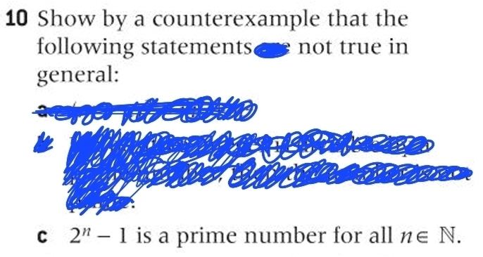 Solved: Show by a counterexample that the following statements not true ...