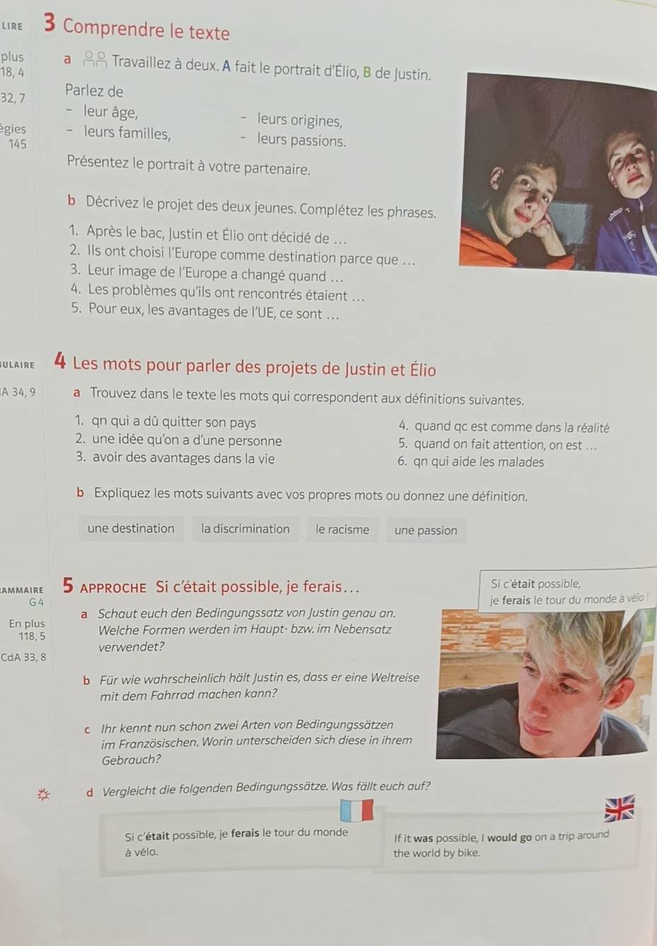Gelöst:LIRE 3 Comprendre le texte plus a Travaillez à deux. A fait le ...
