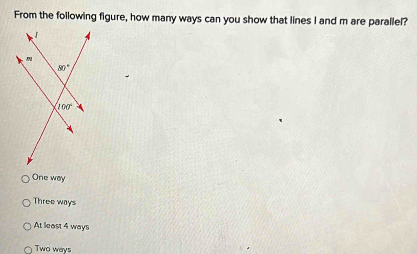 Solved: From the following figure, how many ways can you show that ...