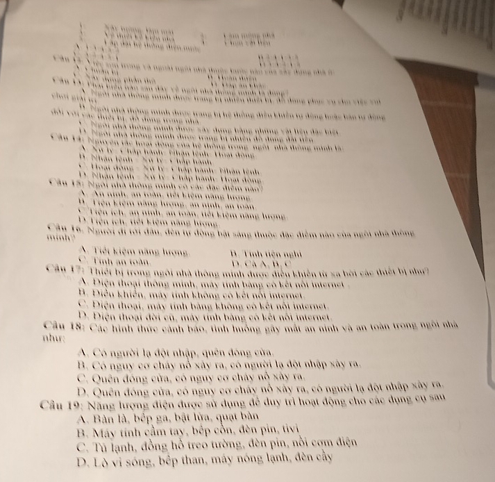 Giải quyết:ê m năn h 3, đèn tự động bắt sáng thuộc đặc điểm nào của ngô B T nh ê g Tnh n to à Thi