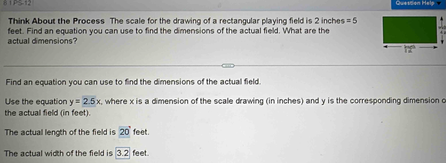 Solved: 8 1 PS-12 Question Help Think About the Process The scale for ...