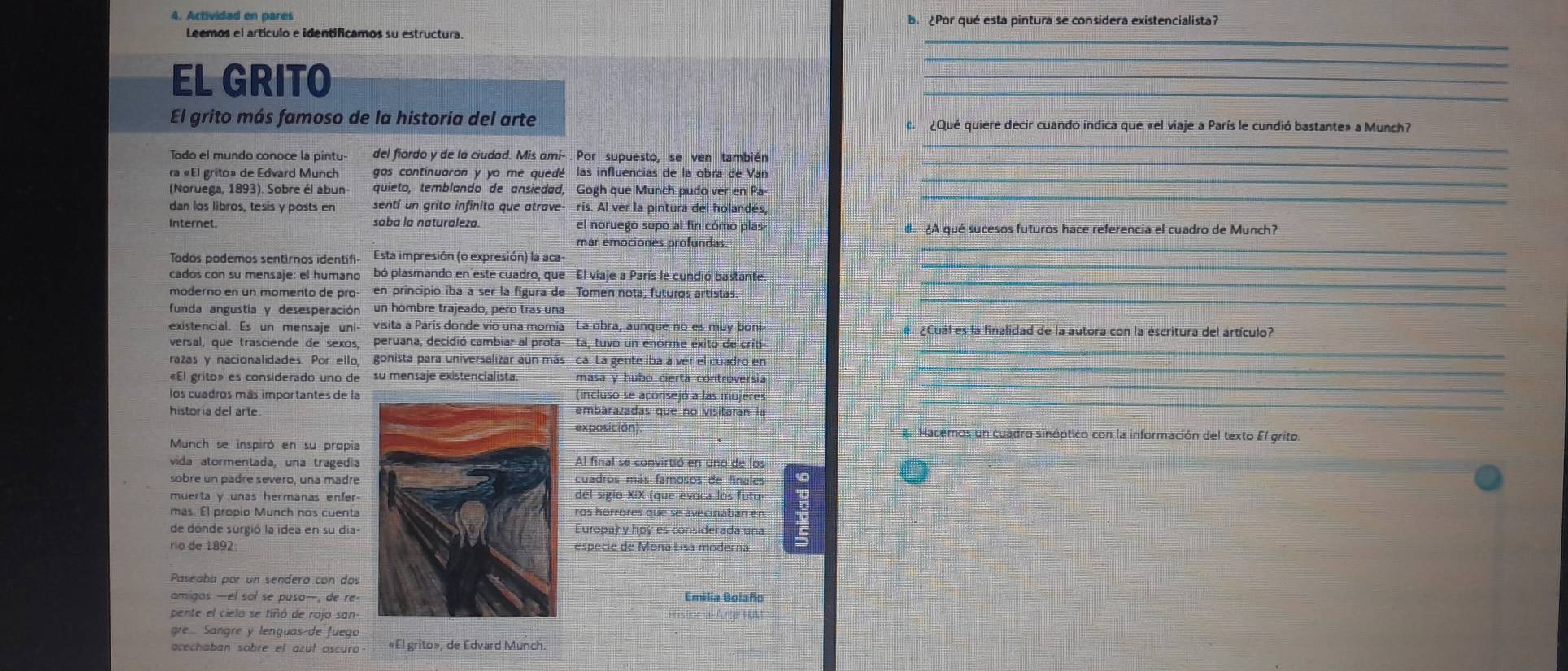 Solved: Actividad en pares ba ¿Por qué esta pintura se considera ...