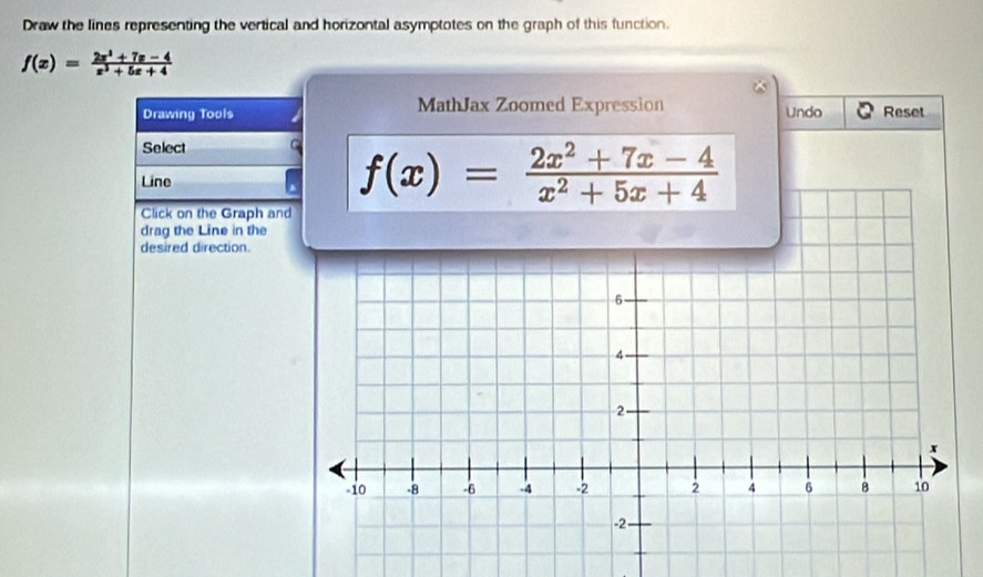 Solved: Draw the lines representing the vertical and horizontal ...