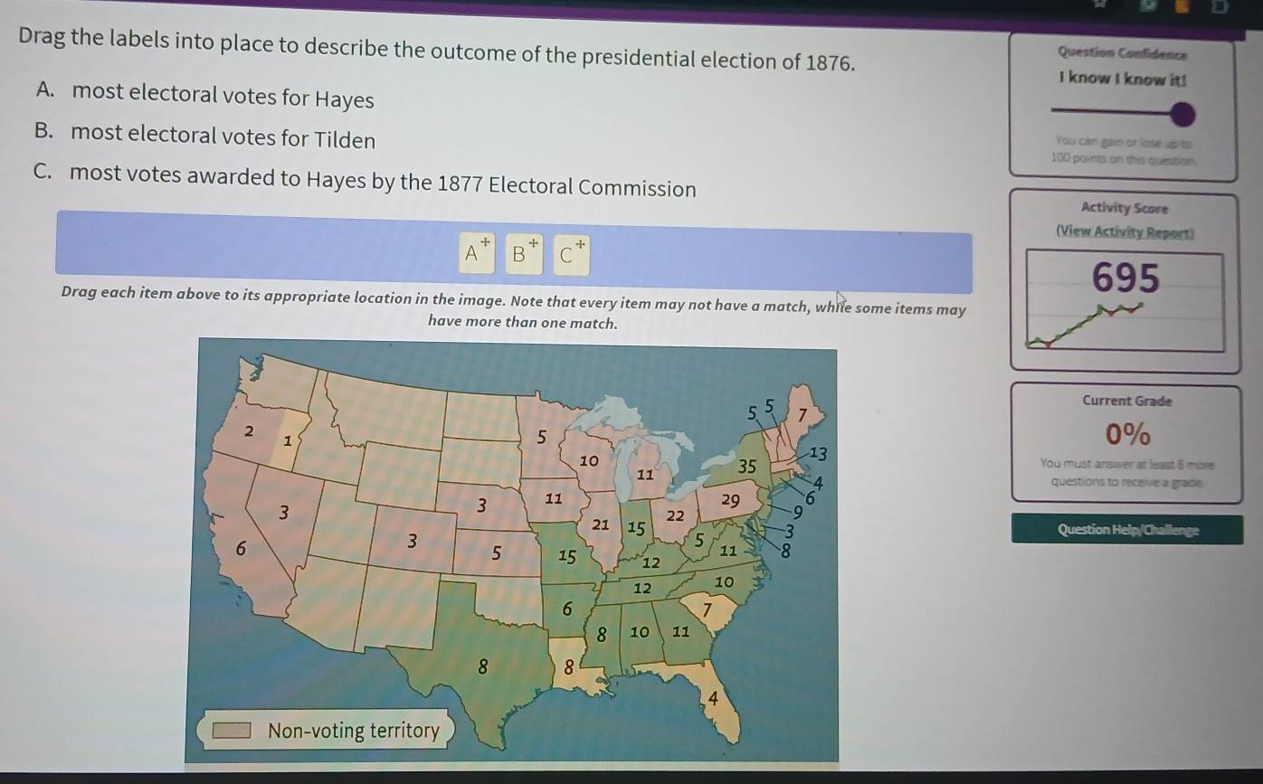 Resuelto:Drag the labels into place to describe the outcome of the ...