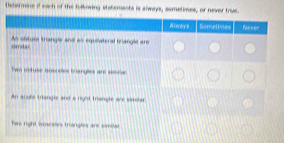 Solved: Determine if each of the following statements is always ... Solved: Determine if each of the following statements is always ...