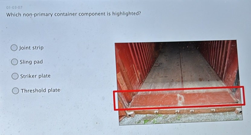 Solved: 01-03-07 Which non-primary container component is highlighted ...