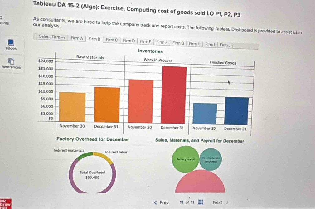Solved: Tableau DA 15-2 (Algo): Exercise, Computing cost of goods sold LO P1, P2, P3 oints our ...