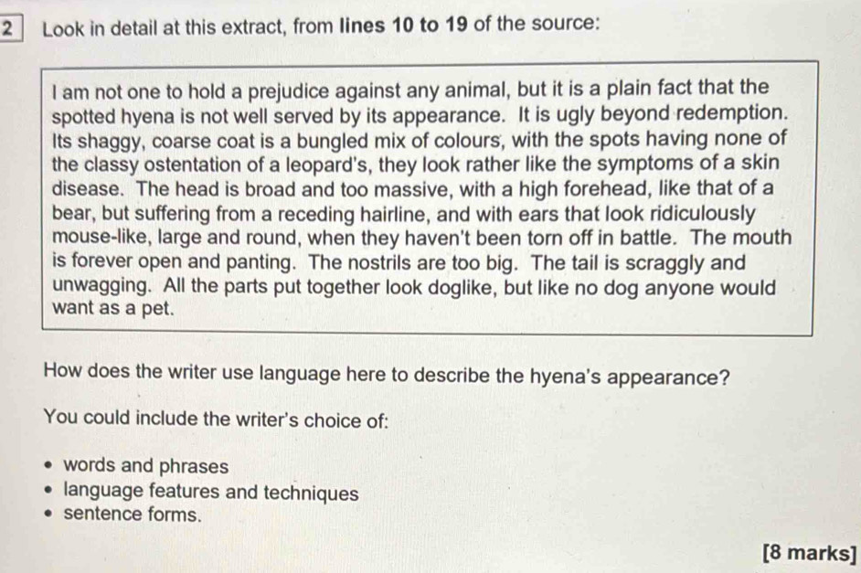 Solved: Look in detail at this extract, from lines 10 to 19 of the ...