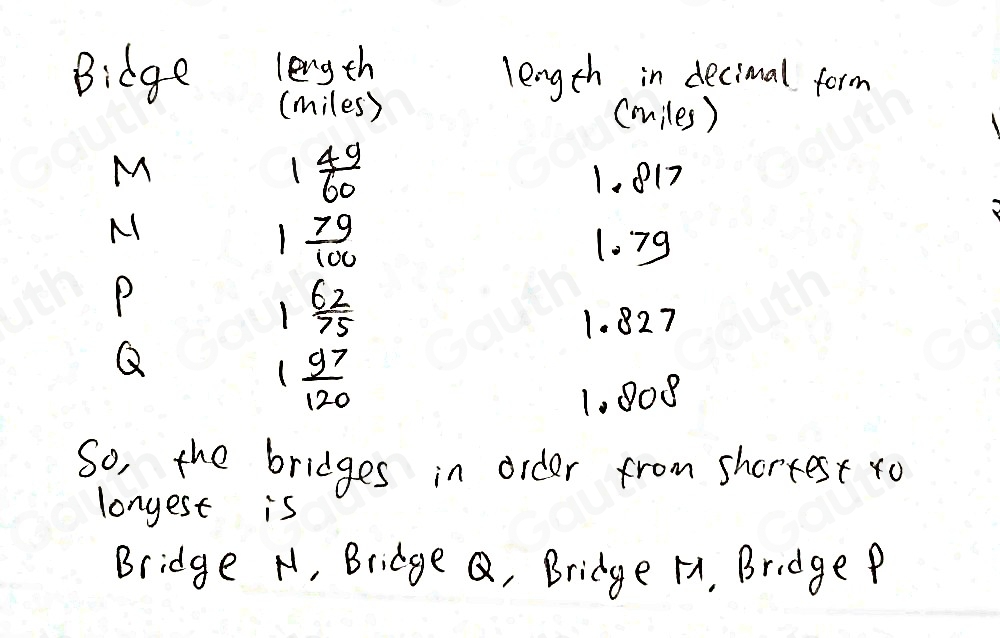 Solved: The table below shows an inspector's measurements of the ...
