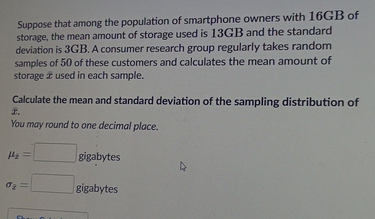 Solved: Suppose that among the population of smartphone owners with ...