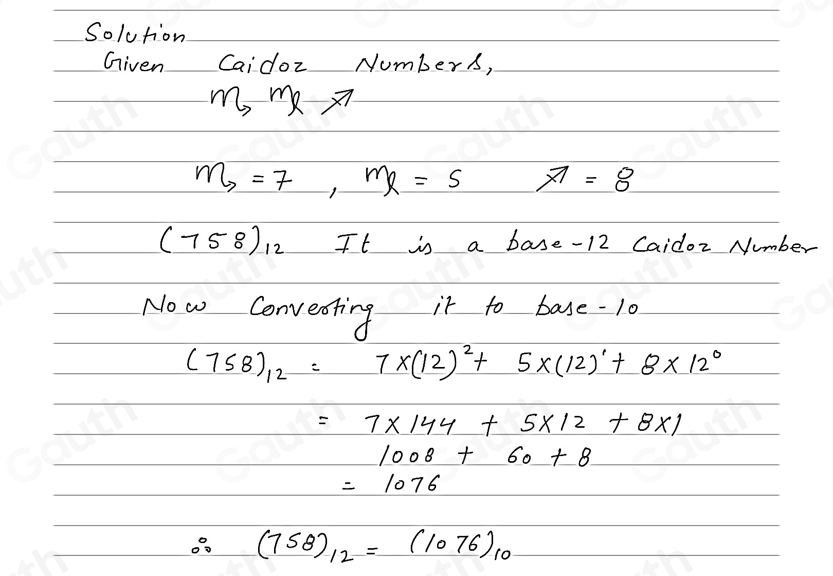 Solved: The following table gives symbols for a Base-12 numerical ...