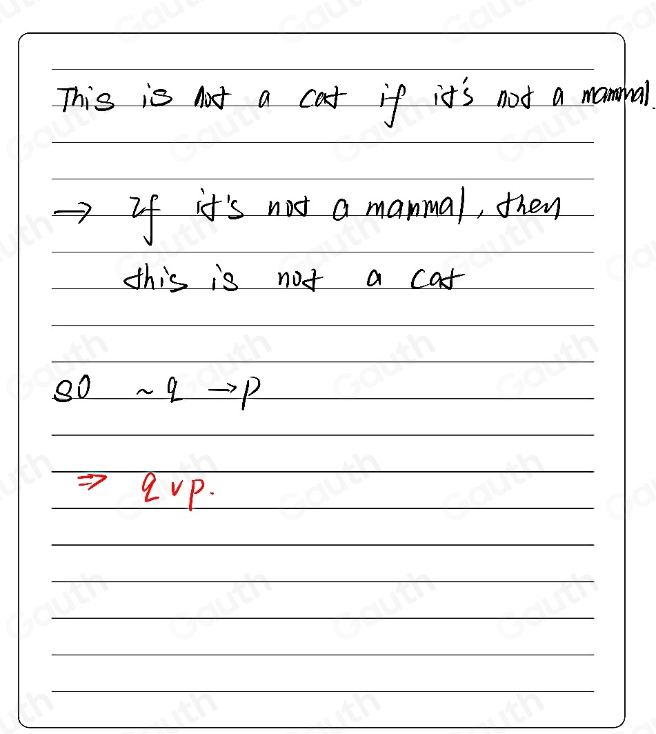 Solved: This question: 1 point(s) possible Subm Let p and q represent ...