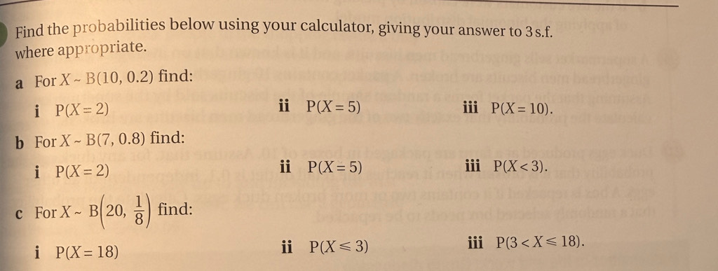 Gelöst:Find the probabilities below using your calculator, giving your ...