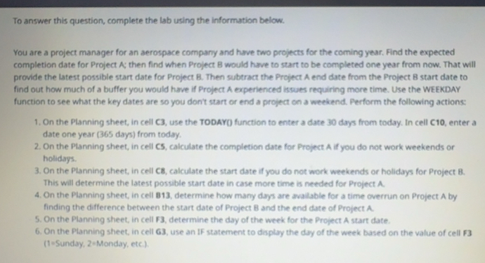 Solved: To answer this question, complete the lab using the information ...