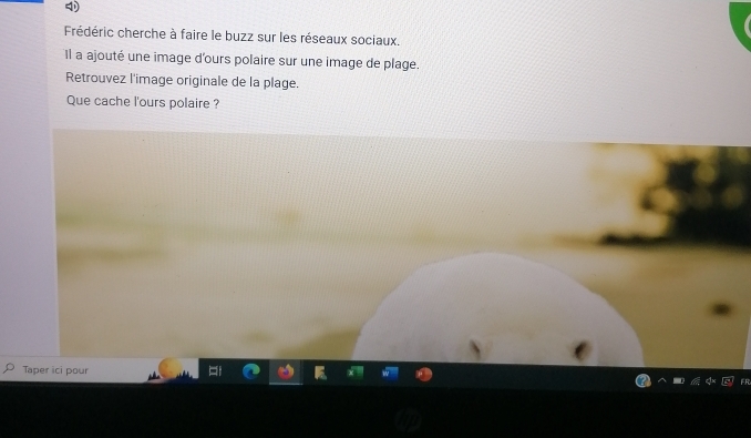 Résolu :Frédéric cherche à faire le buzz sur les réseaux sociaux. Il a ...