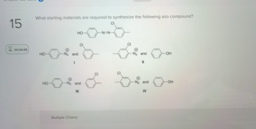 Solved: What starting materials are required to synthesize the ...