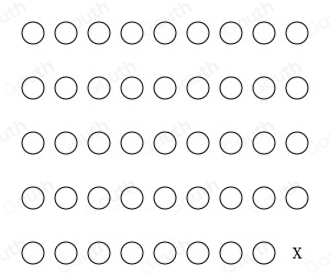 Solved: Draw an array and solve the equation. 48/ 9= ? _ [Math]